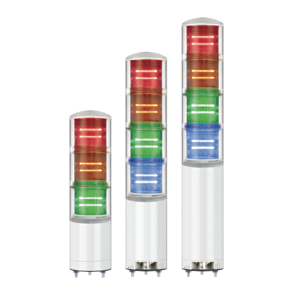 QTC50ML/QTCA50ML, Ø50, Modular Signal Tower Light, LED Tower Light ...