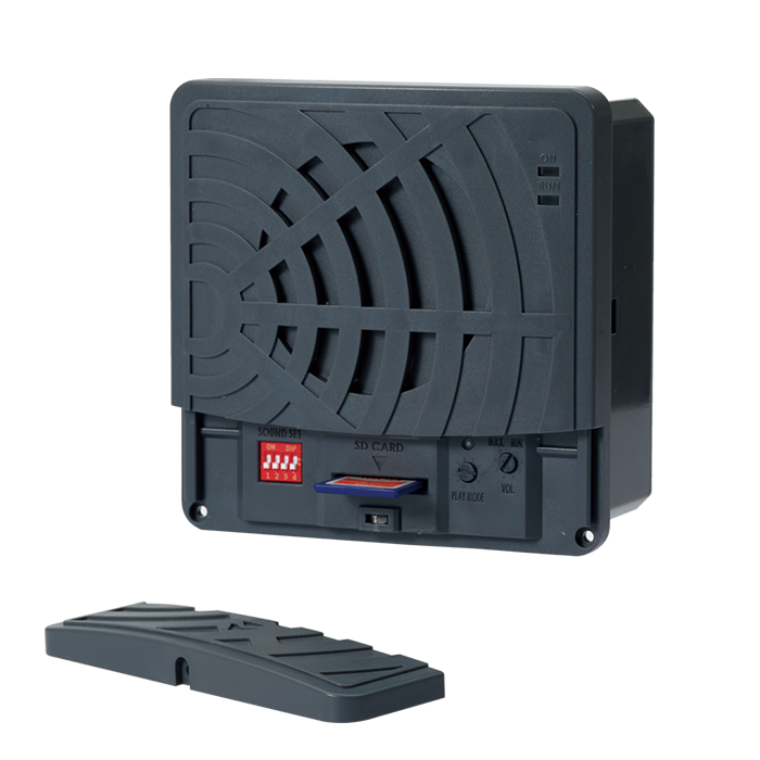 QMPS, 120×120 Panel mounted Speaker, Alarm Horn/Sounder/siren, Multi ...